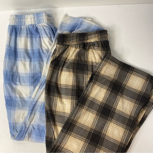 Ardene | Intimates & Sleepwear | 2 Rose And Vine Checkered Pyjama Pants ...